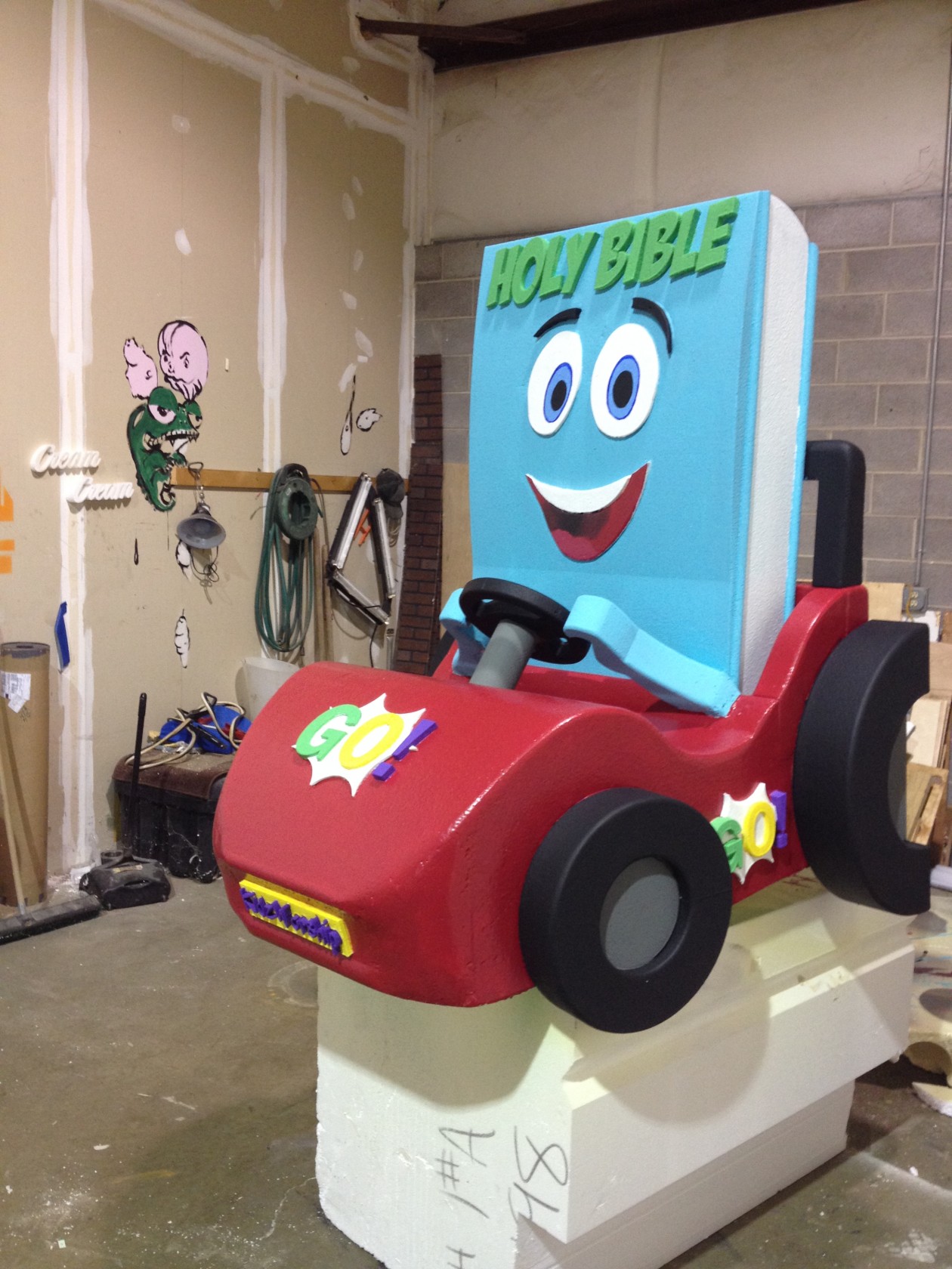 Foam Props, Promotional Materials, and Unique 3D Advertising